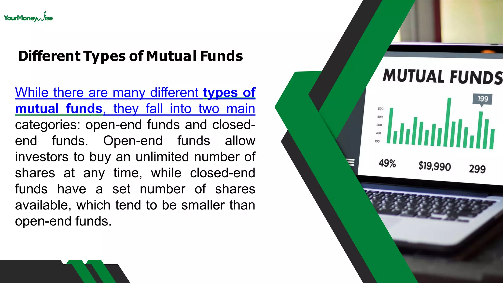 What are the different types of mutual funds? | PPTX