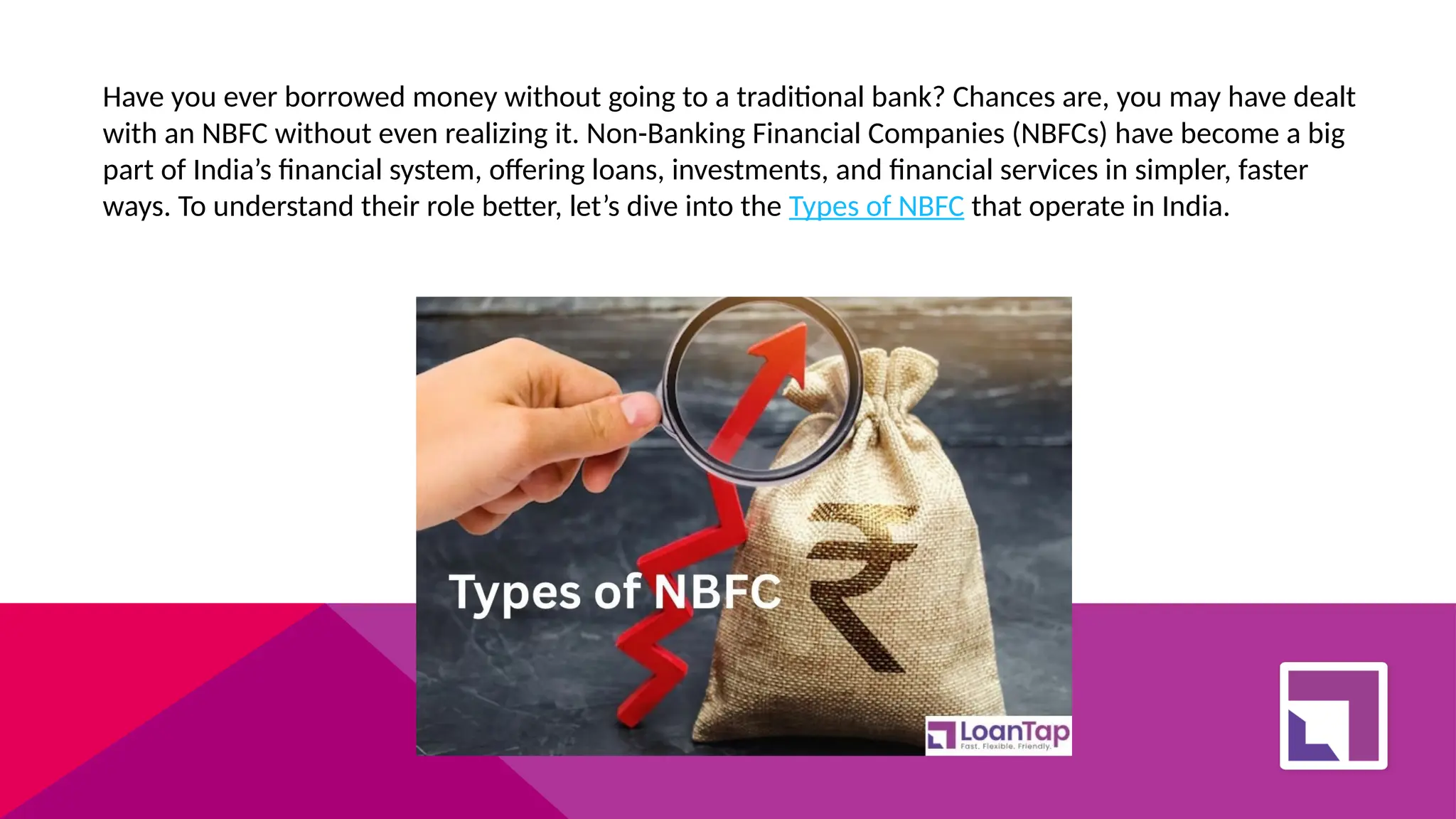 What Are the Different Types of NBFCs in India.pptx