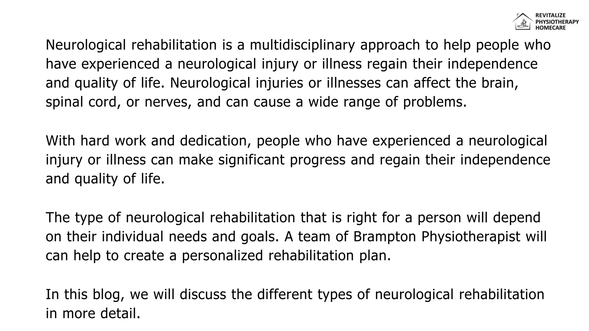What Are The Different Types Of Neurological Rehabilitation.pptx ...