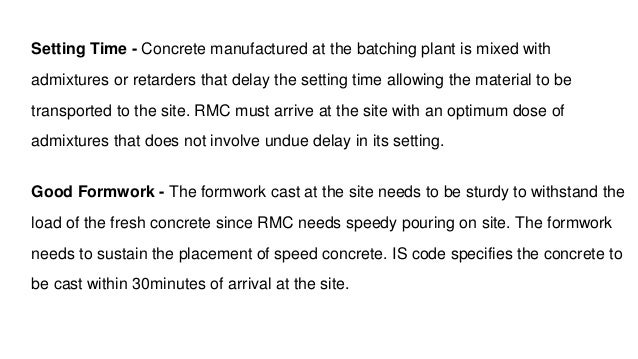 What are the Different Types of Ready Mix Concrete | PPTX