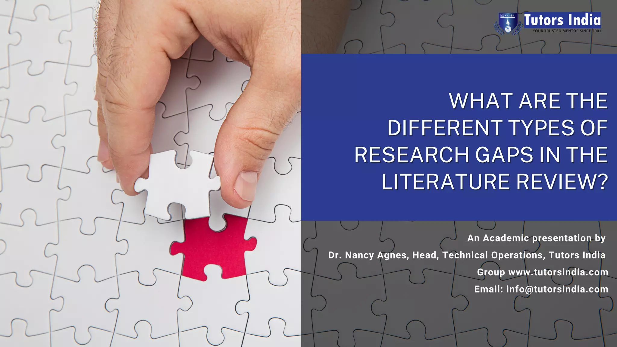 What are the different types of research gaps in the literature review.pdf