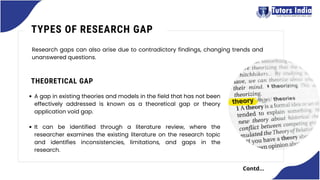 What are the different types of research gaps in the literature review.pdf