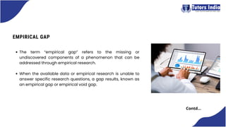 What are the different types of research gaps in the literature review.pdf