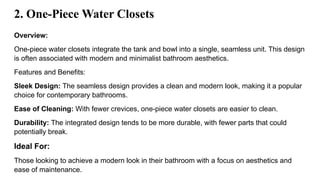 What Are the Different Types of Water Closets Available | PPTX