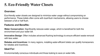What Are the Different Types of Water Closets Available | PPTX