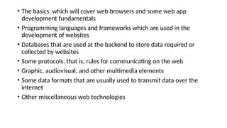 What Are The Different Types Of Web Technologies.pptx