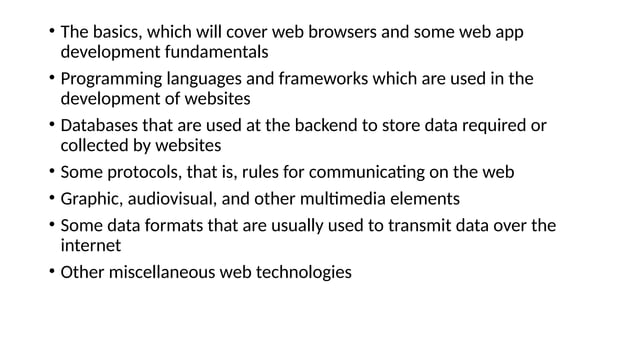 What Are The Different Types Of Web Technologies.pptx