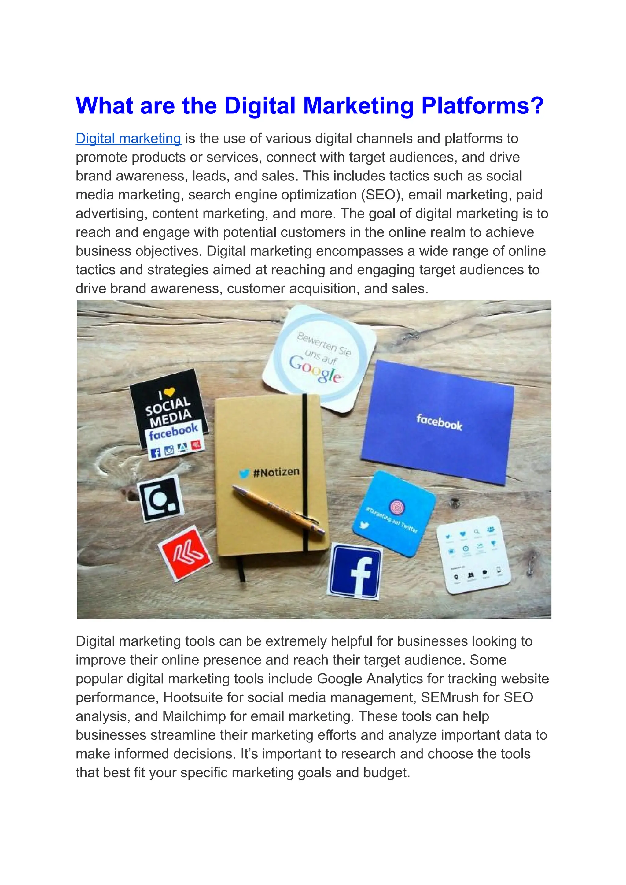 What are the Digital Marketing Platforms.pdf