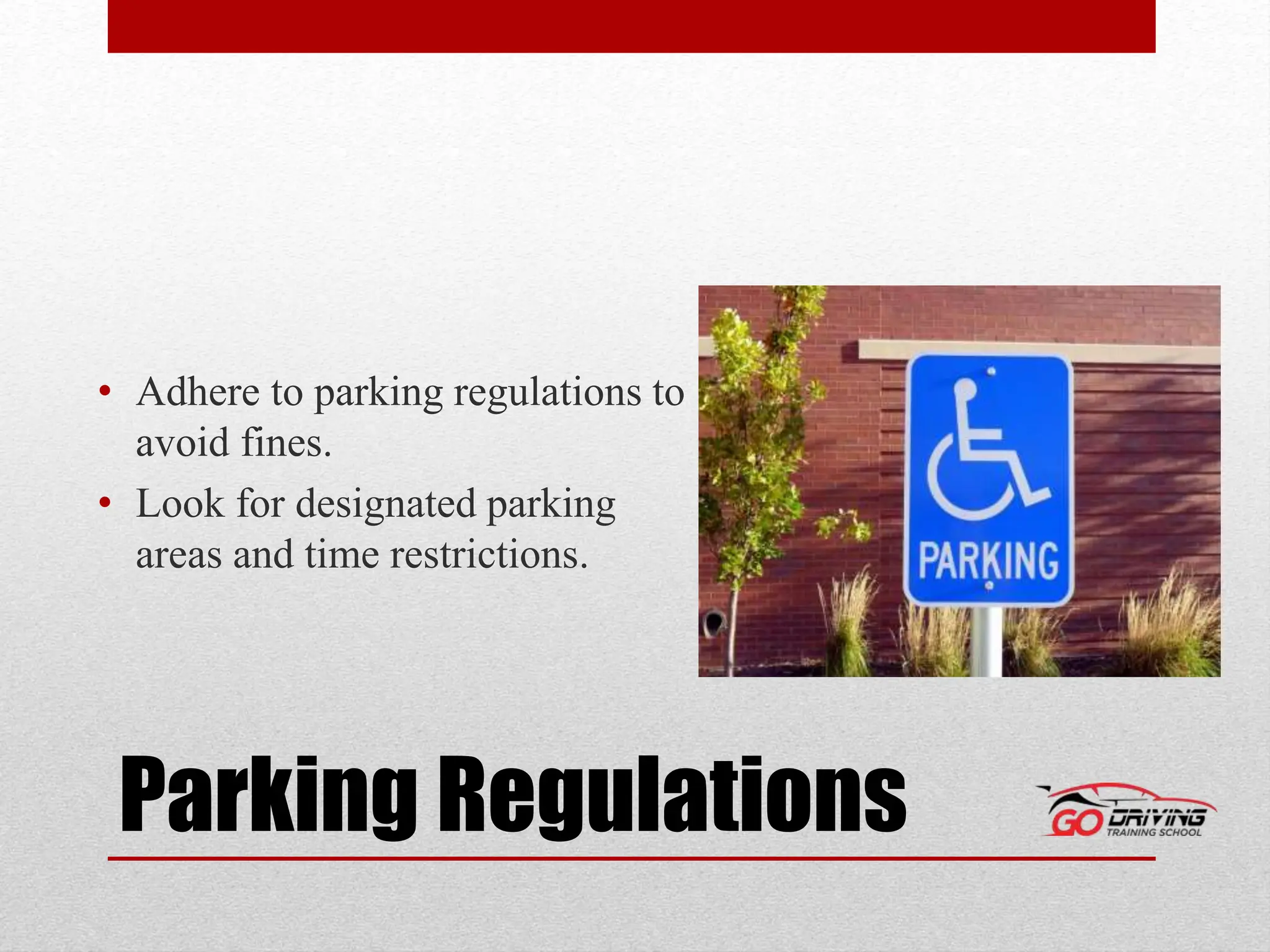 What are the Driving Rules in Australia | Go Driving Training School | PPTX