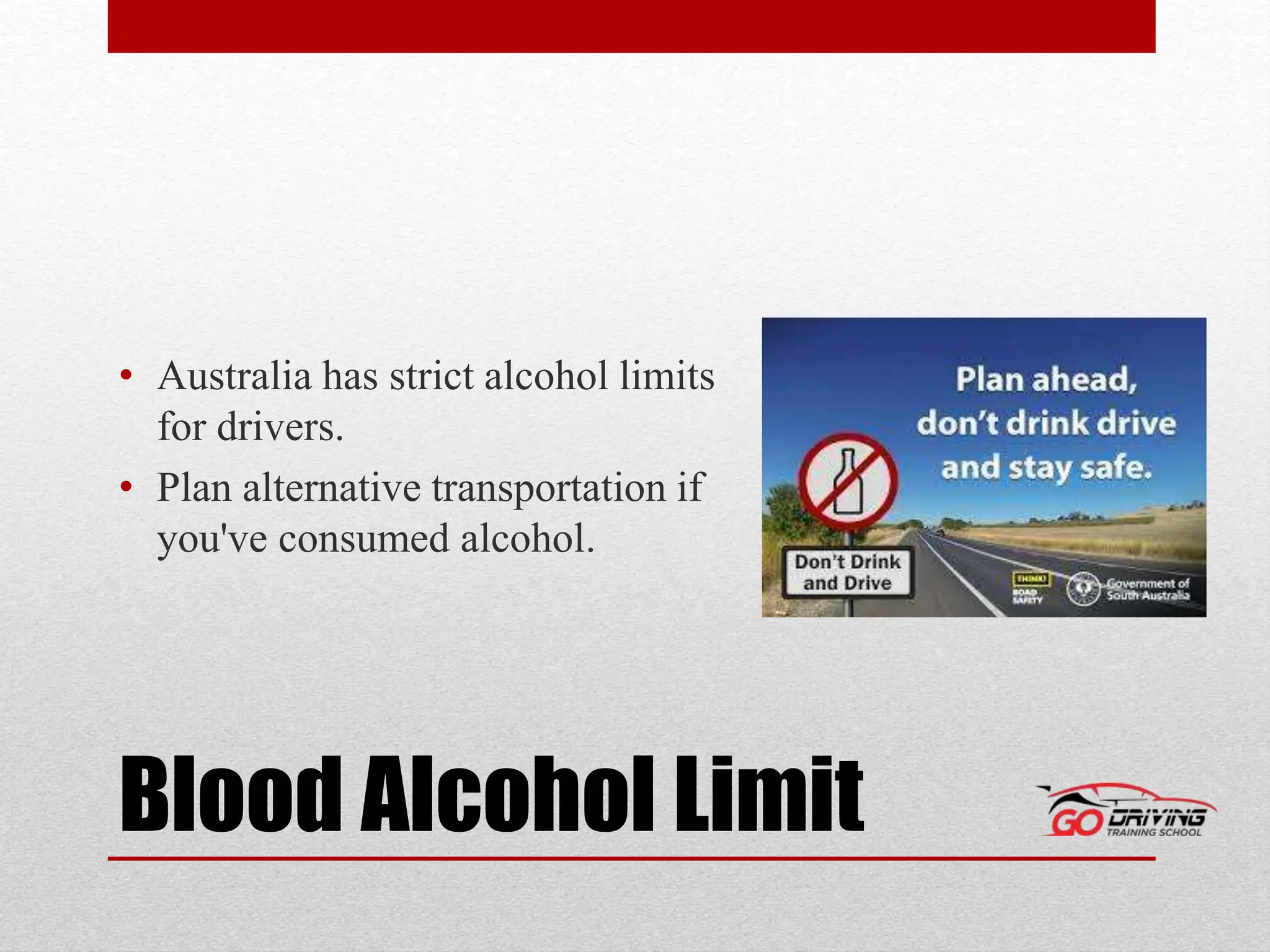 What are the Driving Rules in Australia | Go Driving Training School | PPTX