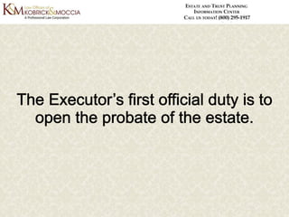What Are the Duties and Responsibilities of an Executor | PPT