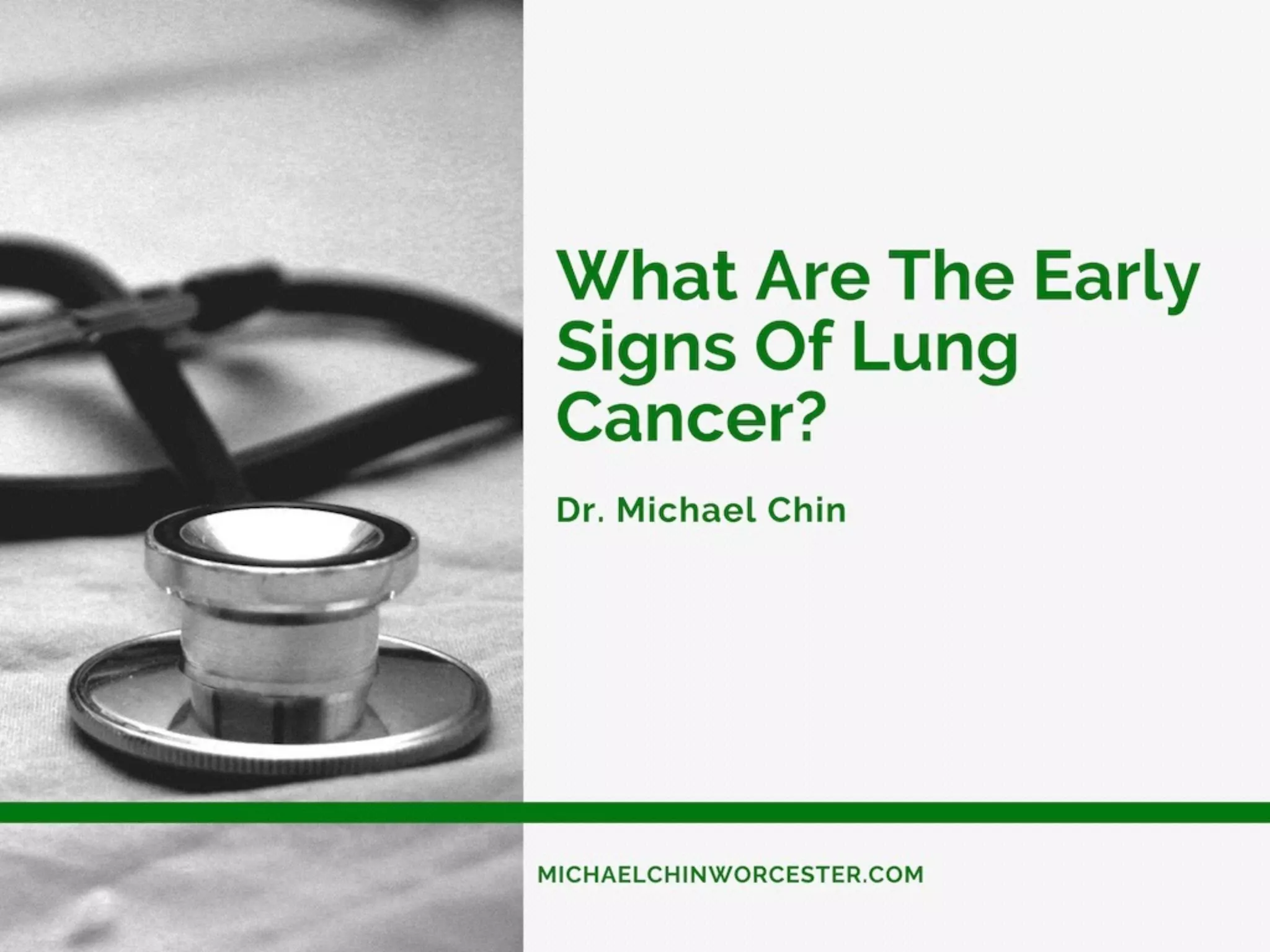 What Are The Early Signs Of Lung Cancer? | PDF
