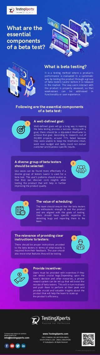 What are the essential components of a beta test? | PDF