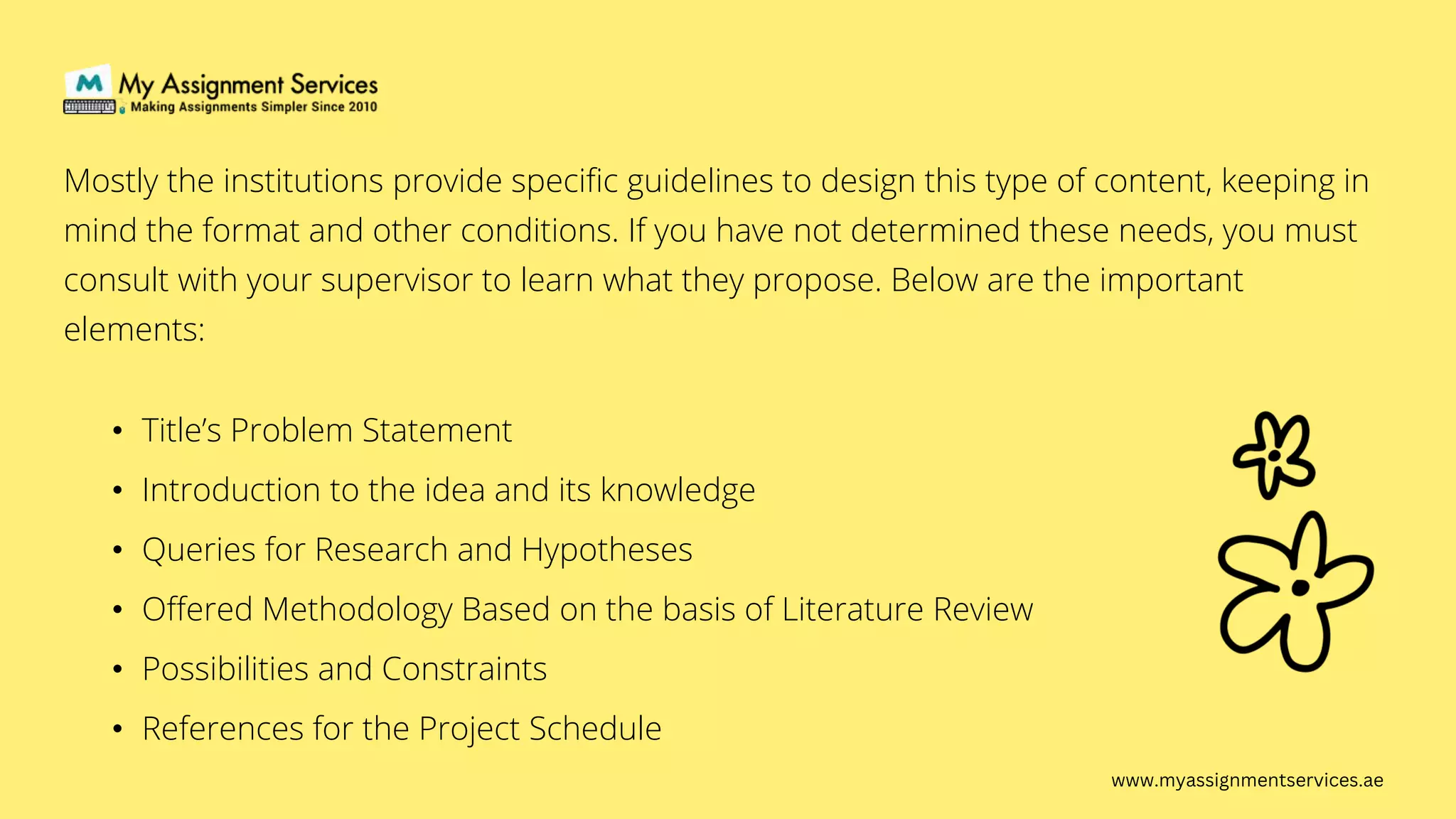 What are the Essential Elements in Writing the Proposal of a ...