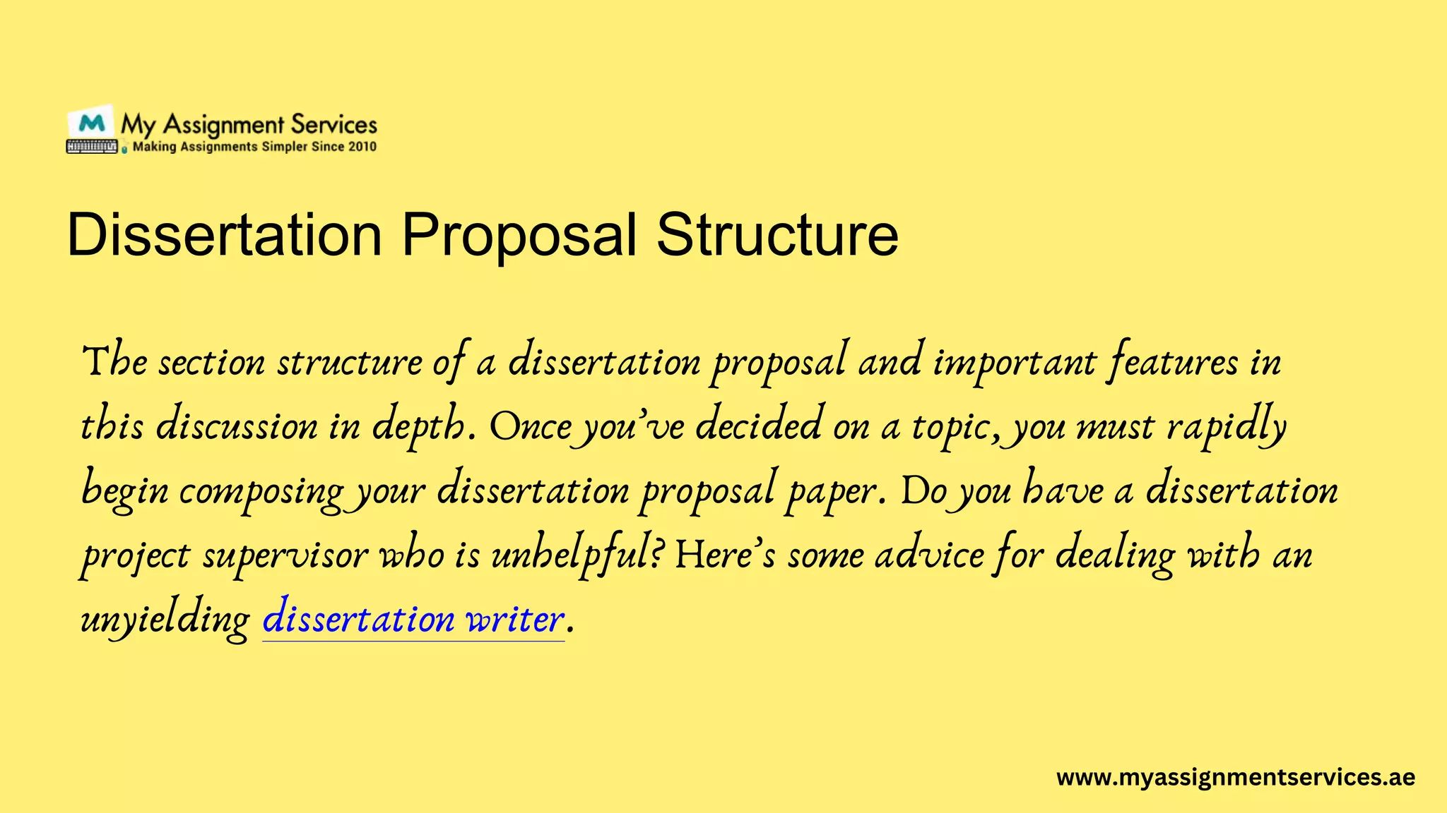What are the Essential Elements in Writing the Proposal of a Dissertation | PPT