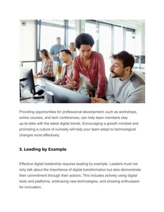 Digital Leadership for Building a Tech-Savvy Team? | CIO Women Magazine ...