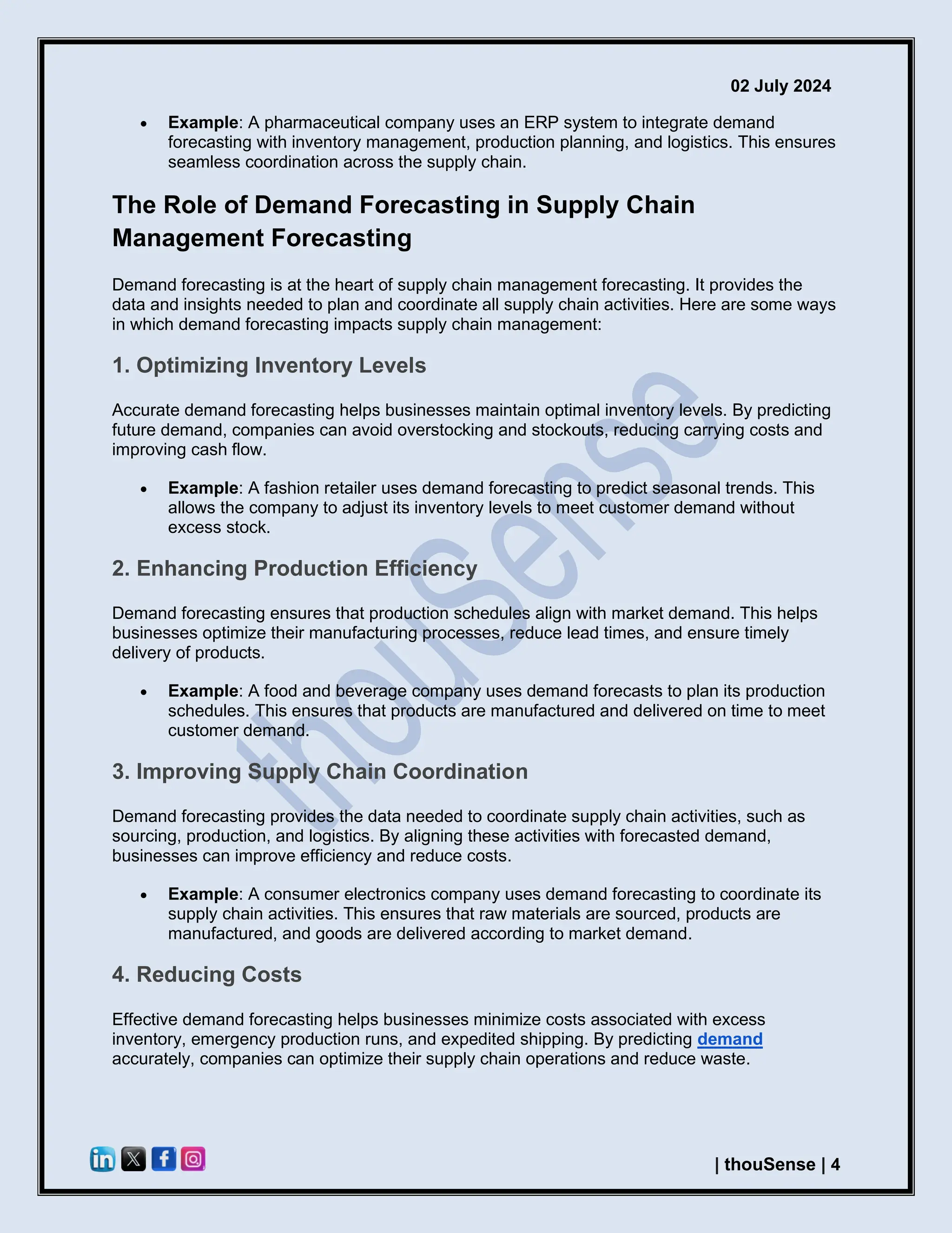 What Are the Essential Supply Chain Components for Forecasting.pdf