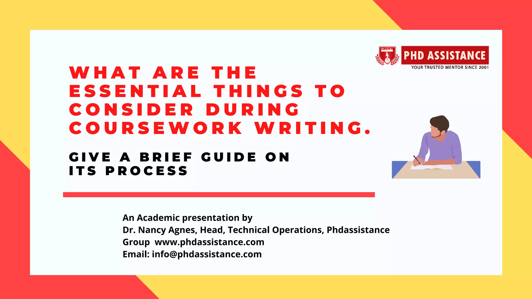 What are the Essential Things to Consider During Coursework Writing ...