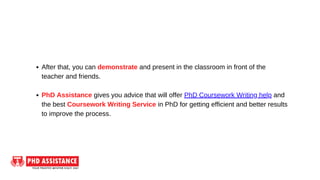 What are the Essential Things to Consider During Coursework Writing ...