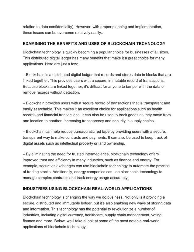 What Are The Features Of Blockchain Technology..pdf