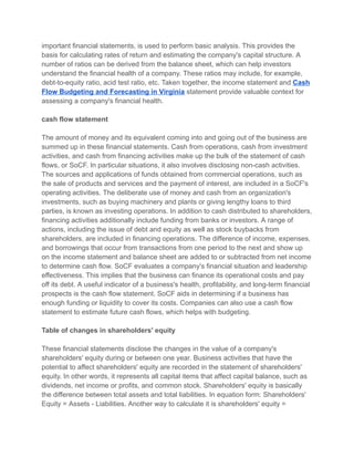 ‍What are the four 4 major financial statements.pdf | Stocks and Bonds ...