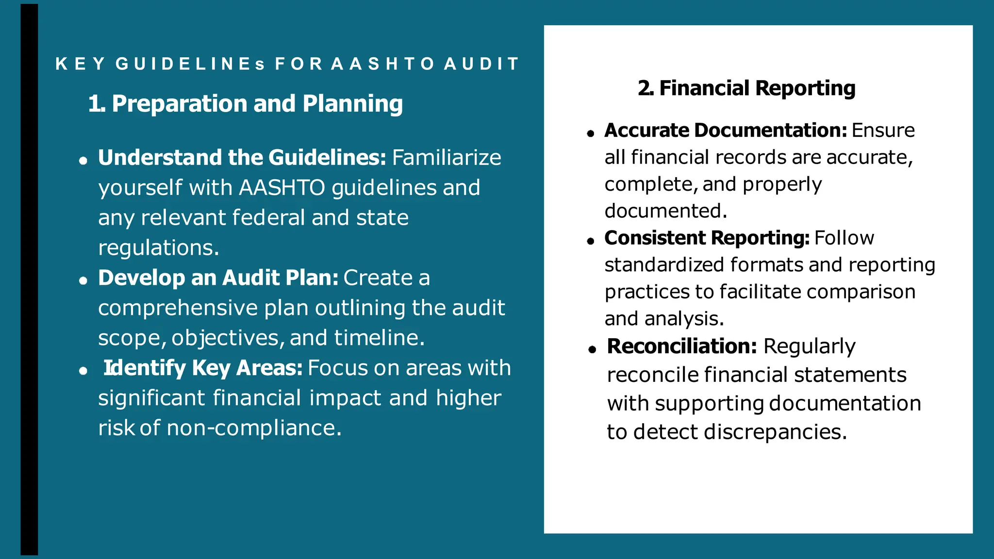 What Are The Guidelines For The AASHTO Audit.pptx | Free Download