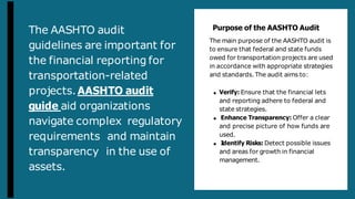 What Are The Guidelines For The AASHTO Audit.pptx | Free Download