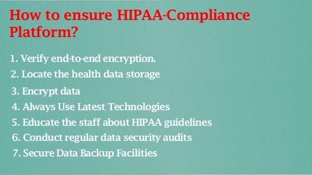 What Are The HIPAA Rules And How To Ensure HIPAA Compliance | PDF