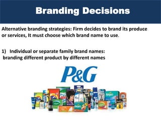 What are the important brand architecture decisions in developing a ...