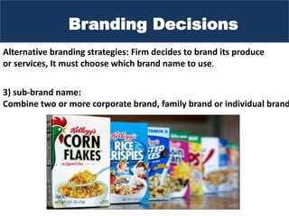 What are the important brand architecture decisions in developing a ...