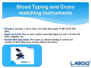 What Are The Instruments Used In A Blood Bank.pdf