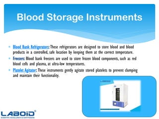 What Are The Instruments Used In A Blood Bank.pdf