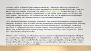 What are the key benefits of using intelligent server racks.pptx