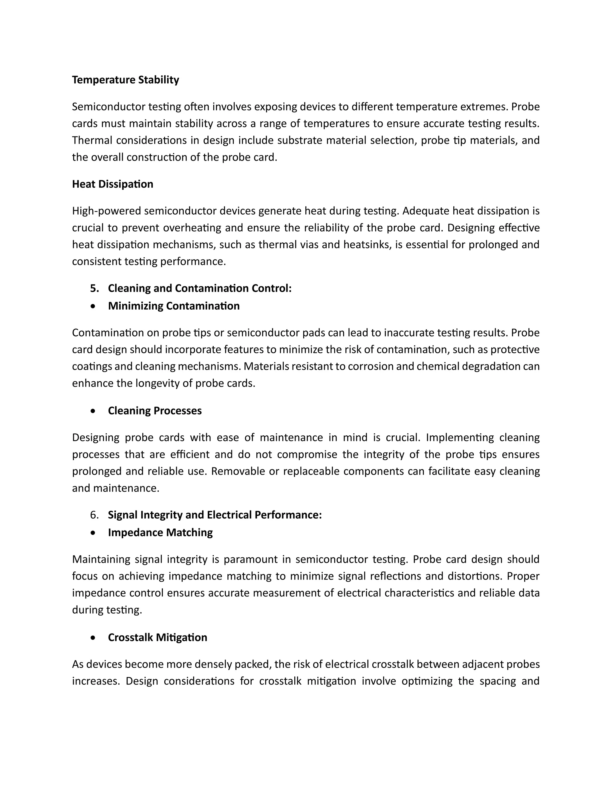 What are The key Considerations in Probe Card Design For Semiconductor ...