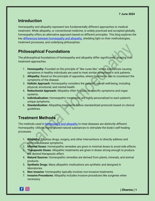 What Are the Key Differences Between Homeopathy and Allopathy.pdf