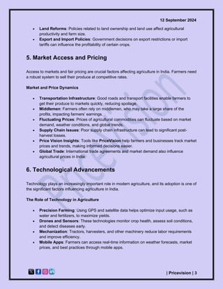 What Are the Key Factors Influencing Agriculture in India_Explore with ...