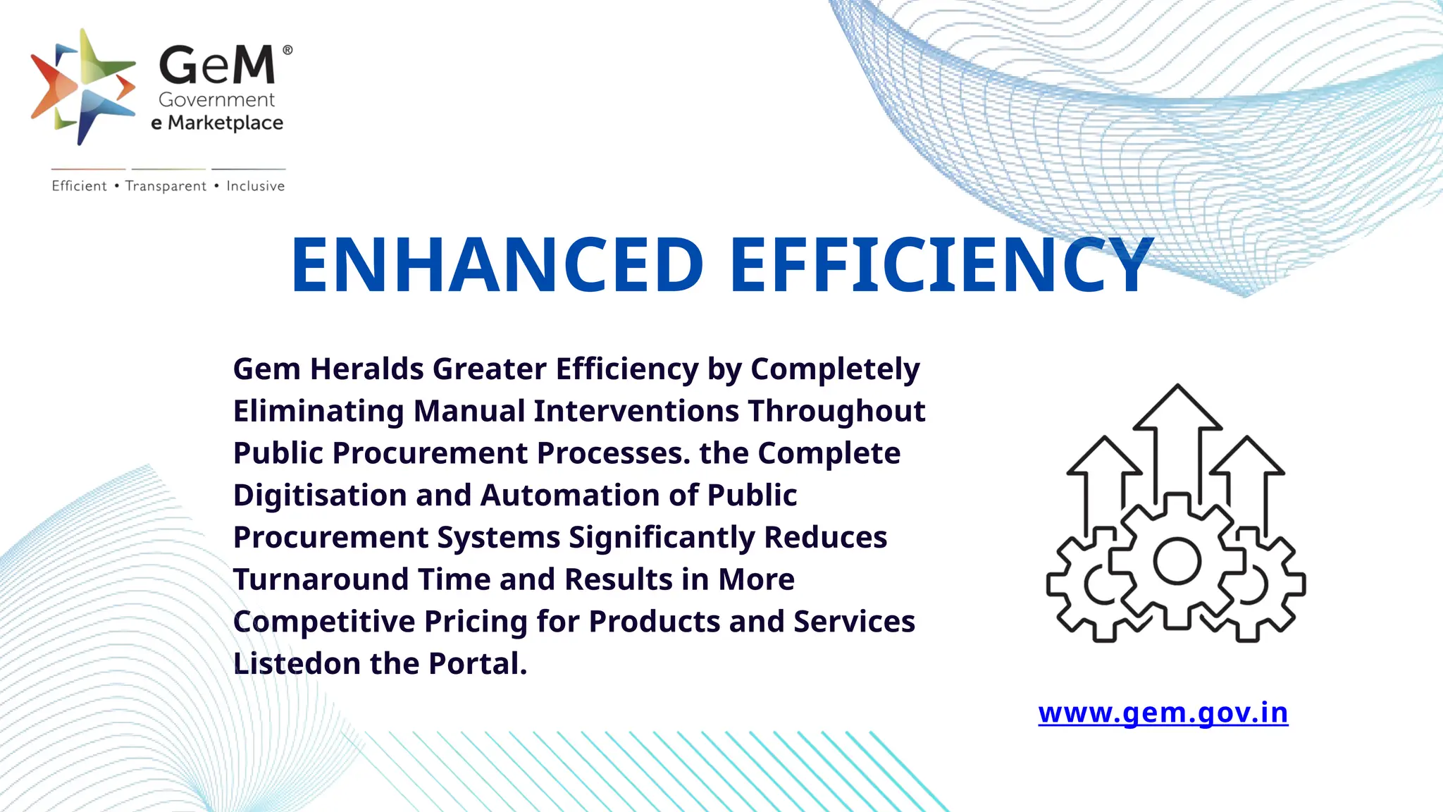 What are the key features of the GeM portal.pptx