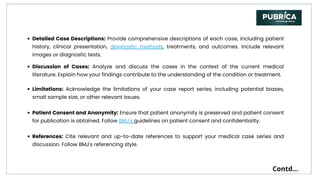 Medical case series | Writing services the clinical case report for ...