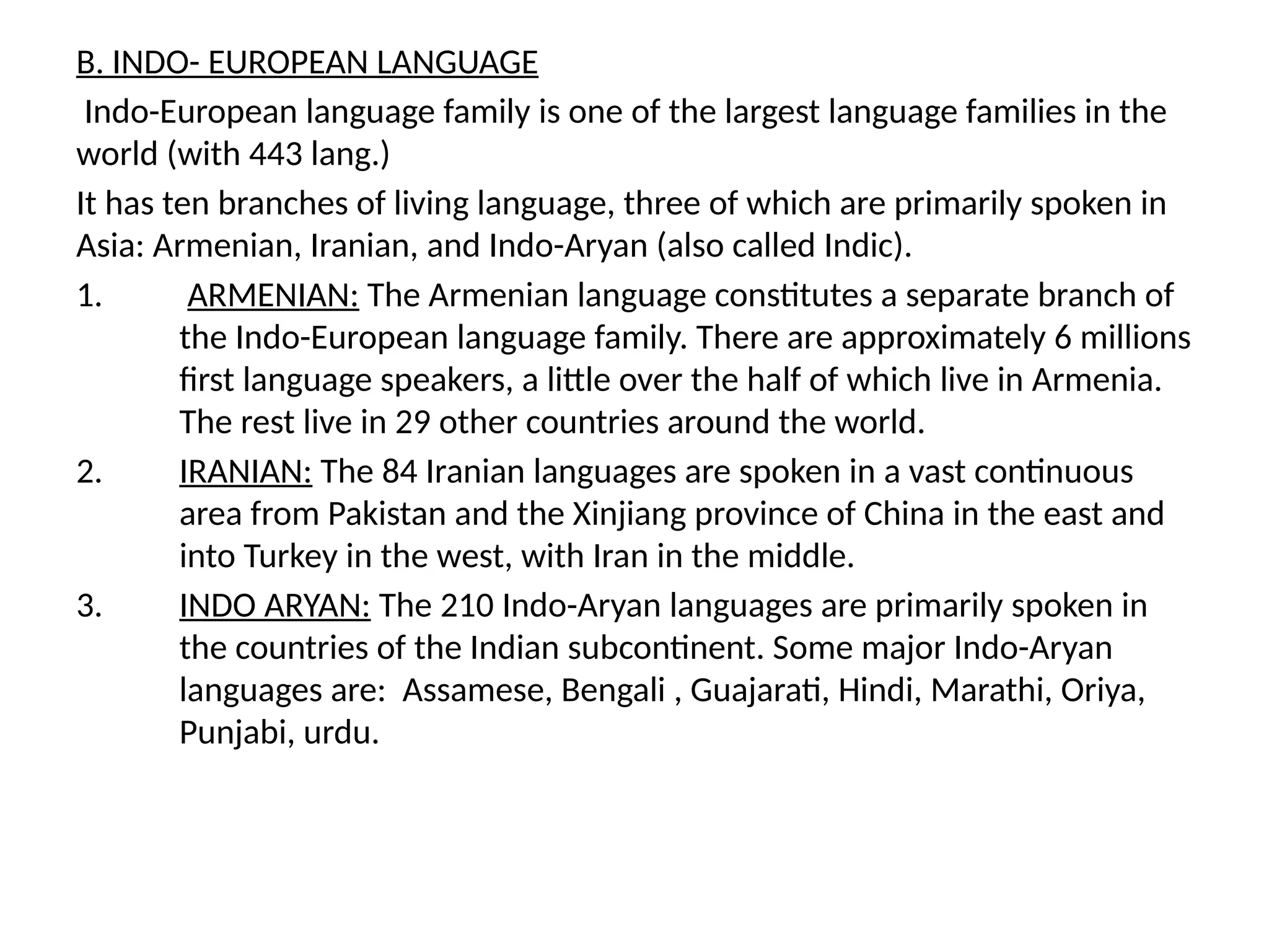 What are the Languages families of the world.pptx