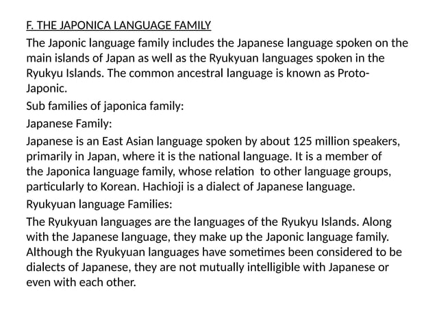 What are the Languages families of the world.pptx