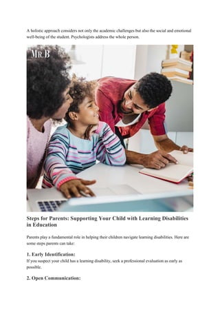 What are the Learning Disabilities in Education.pdf | Special Needs ...