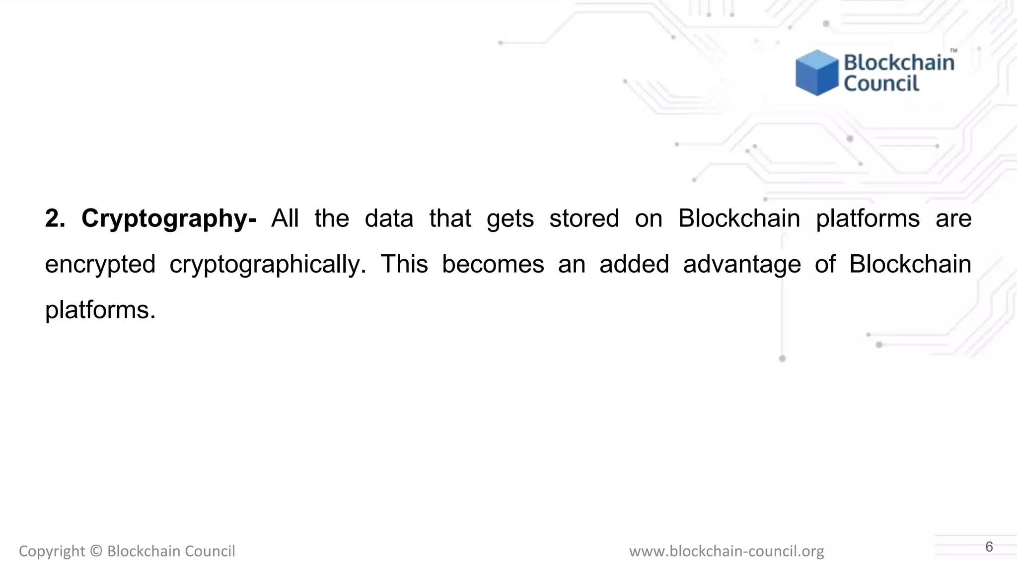 What Are The Main Features Of Blockchain Technology? | PPT