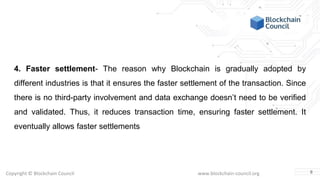 What Are The Main Features Of Blockchain Technology? | PPTX