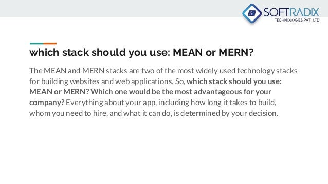 What are the major differences between MEAN and MERN stacks? | PPT