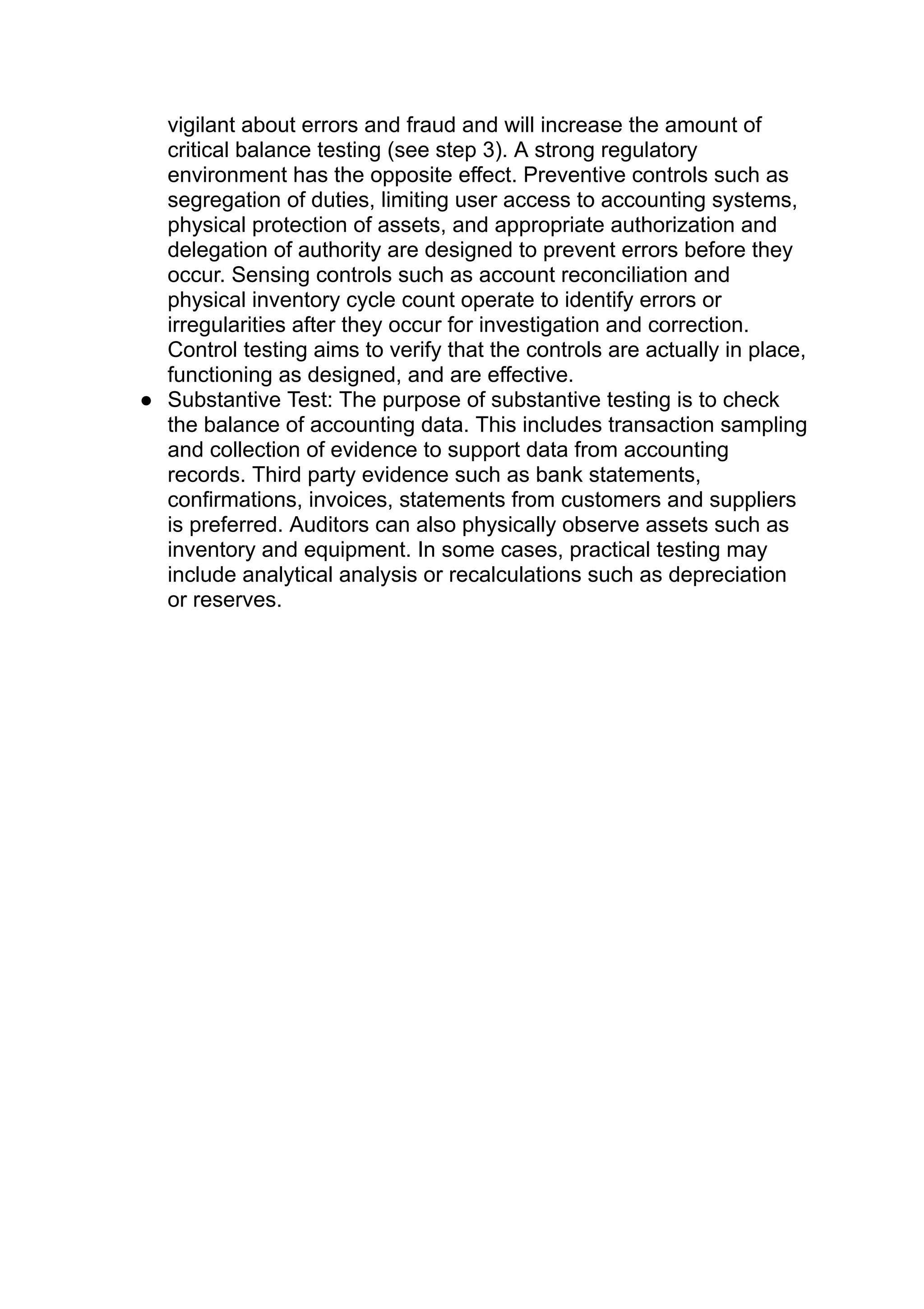 What are the major steps in a financial statement audit.pdf