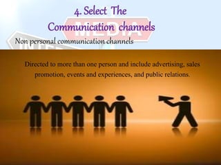 What are the major steps in developing effective communication | PPTX