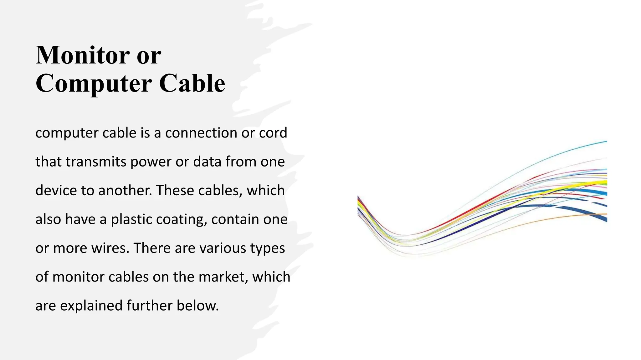 What Are the Many Various Types of Control Cables? | PPTX