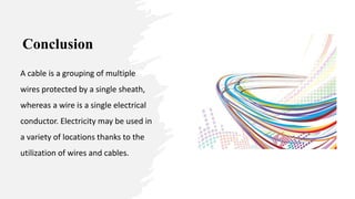 What Are the Many Various Types of Control Cables? | PPTX