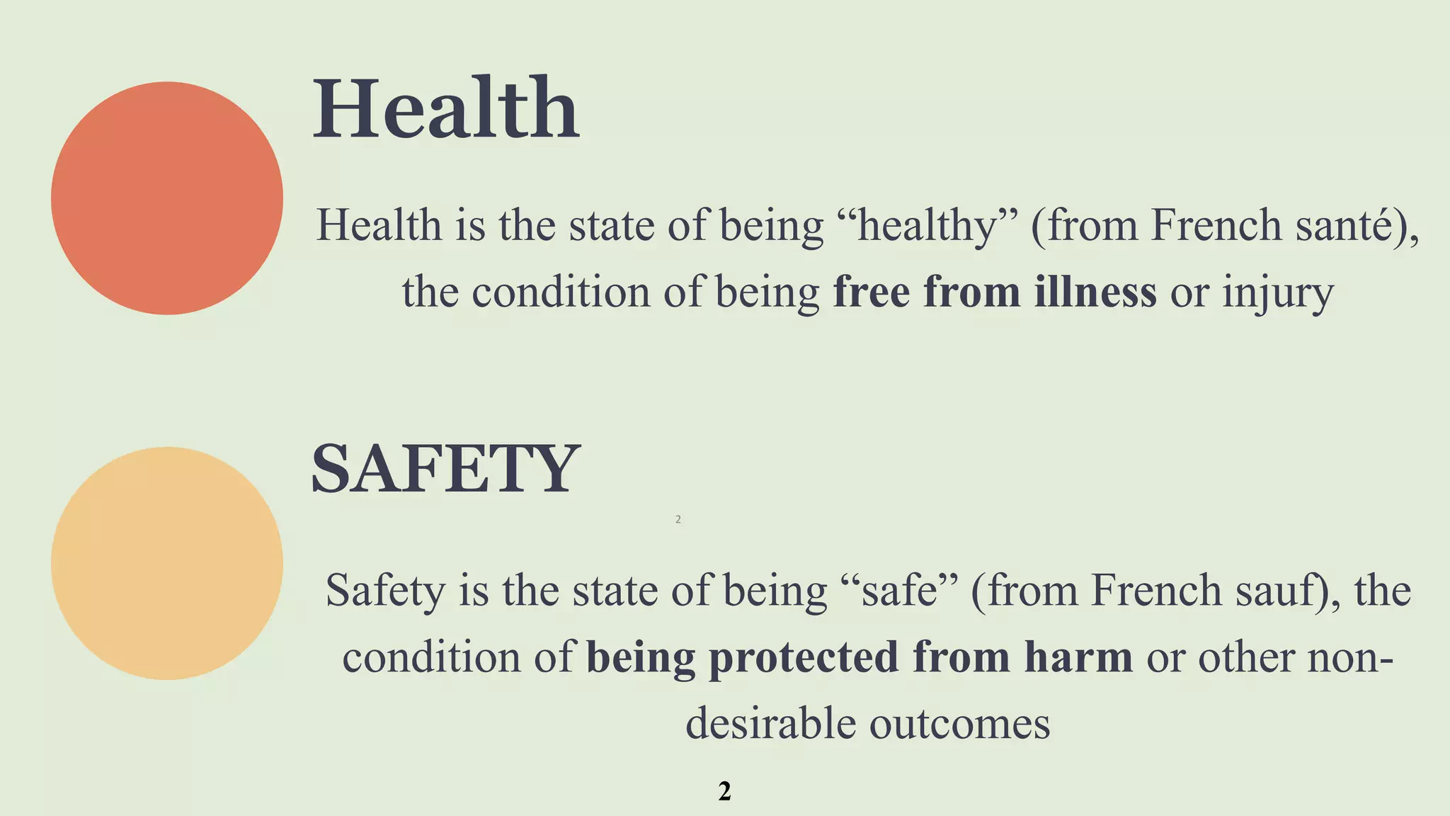 What are the moral, legal and financial reason to manage safety in an ...
