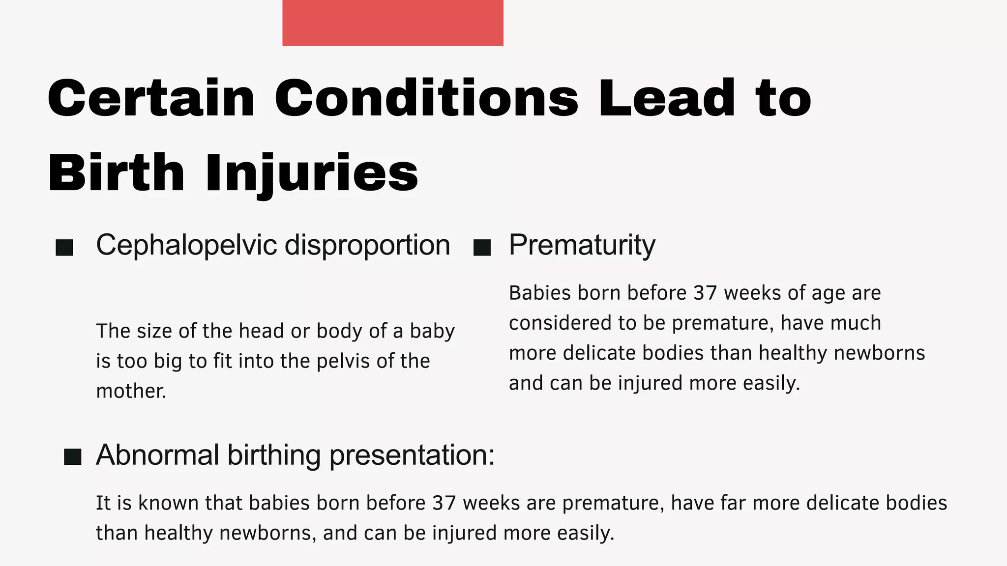 What Are The Most Common Birth Injuries? | PPTX